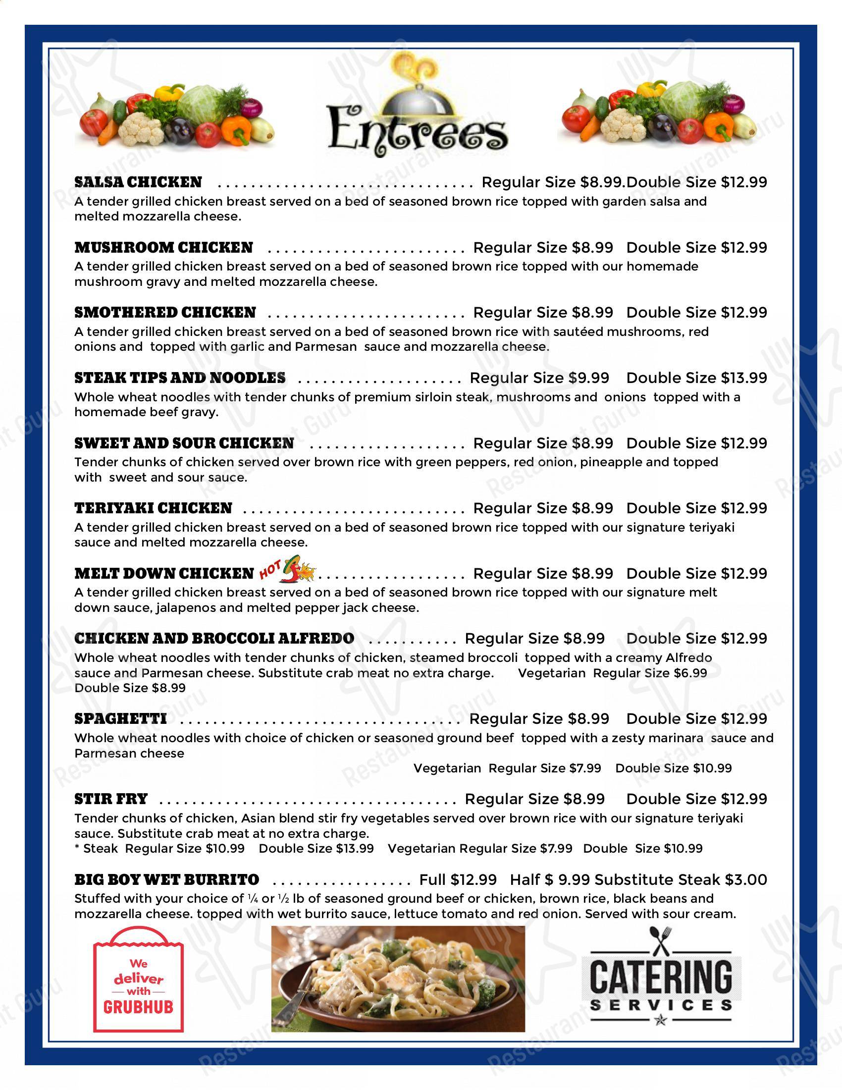 Menu at The Rec Room (Restaurant & Shake/Smoothie Bar), Muskegon