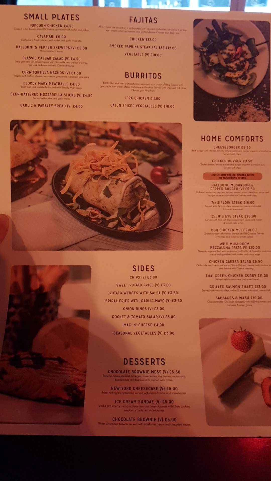 Menu at Tiger Tiger Cardiff pub & bar, Cardiff