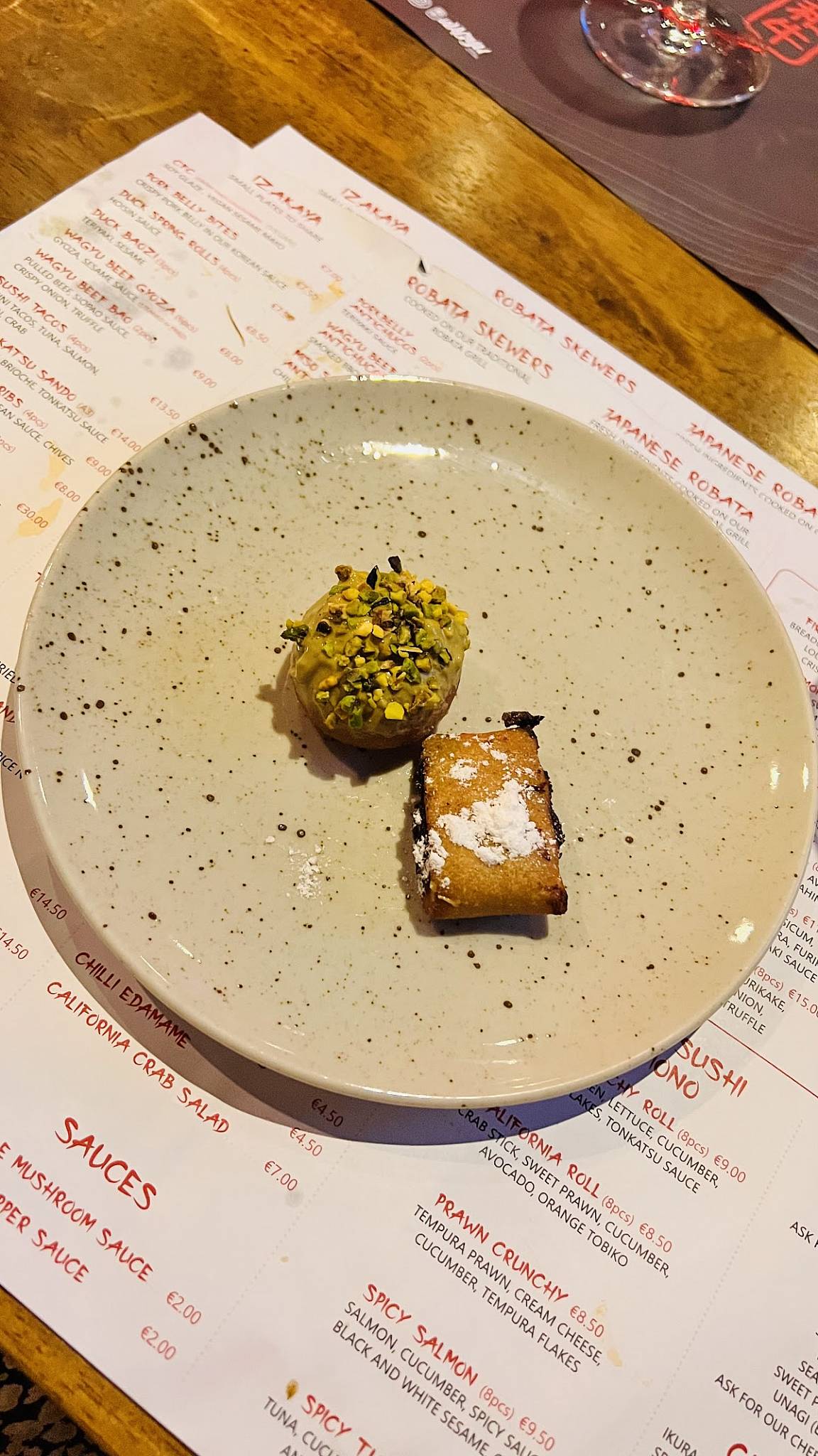 Menu at Wagyu Bar & Kitchen, Valletta