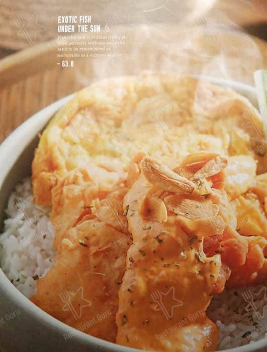 Menu at BERMVDA CITOS cafe, South Jakarta, Cilandak Town Square