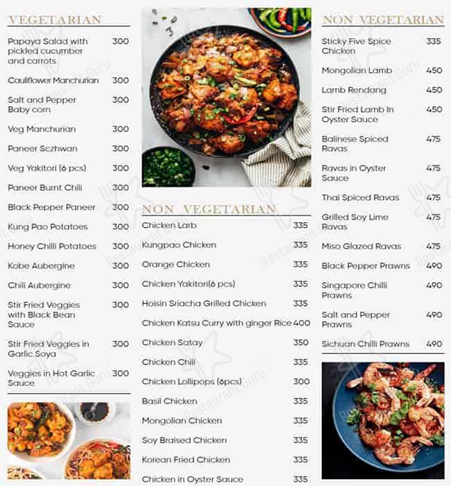 Menu at Kiki's Restobar, Alibaug, Alibag