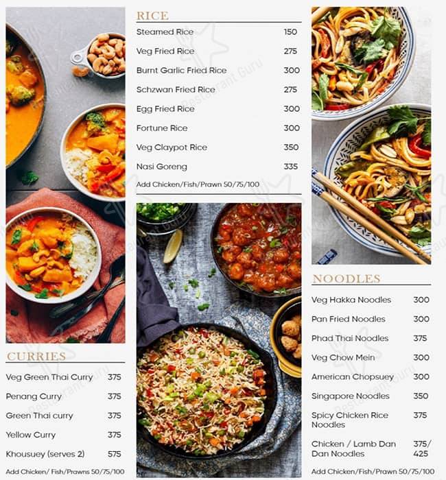Menu at Kiki's Restobar, Alibaug, Alibag
