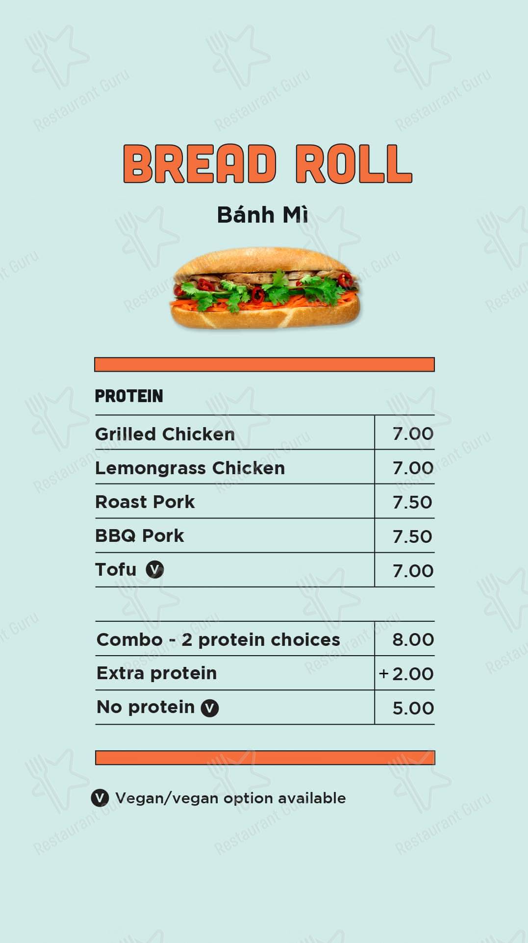 Menu at Miss Mai, Gawler Place restaurant, Adelaide, 73 Gawler Pl