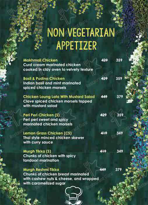 Menu at The Big Tree Cafe, Gurugram, Dayal Farms