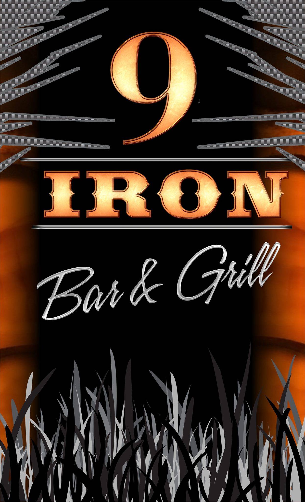 Menu at 9 Iron Bar & Grill, Tulare
