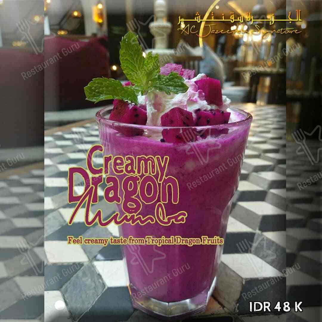 Menu at Al Jazeerah Signature Middle East Restaurant And Cafe Bandung ...