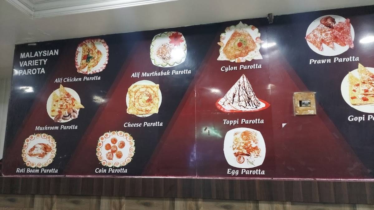 Menu at Alif Biryani, Chennai, 629