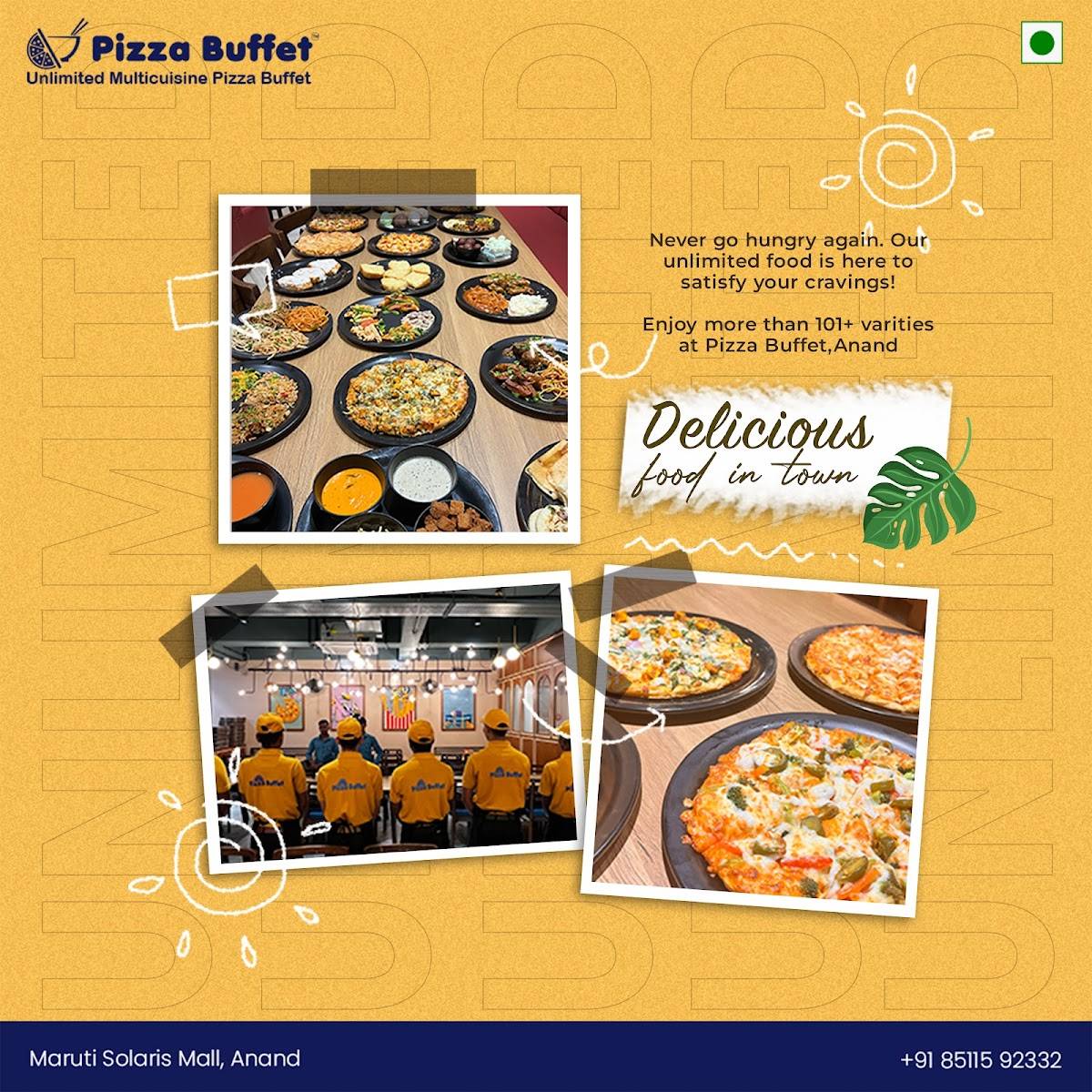 Menu at Pizza Buffet - Anand, Anand
