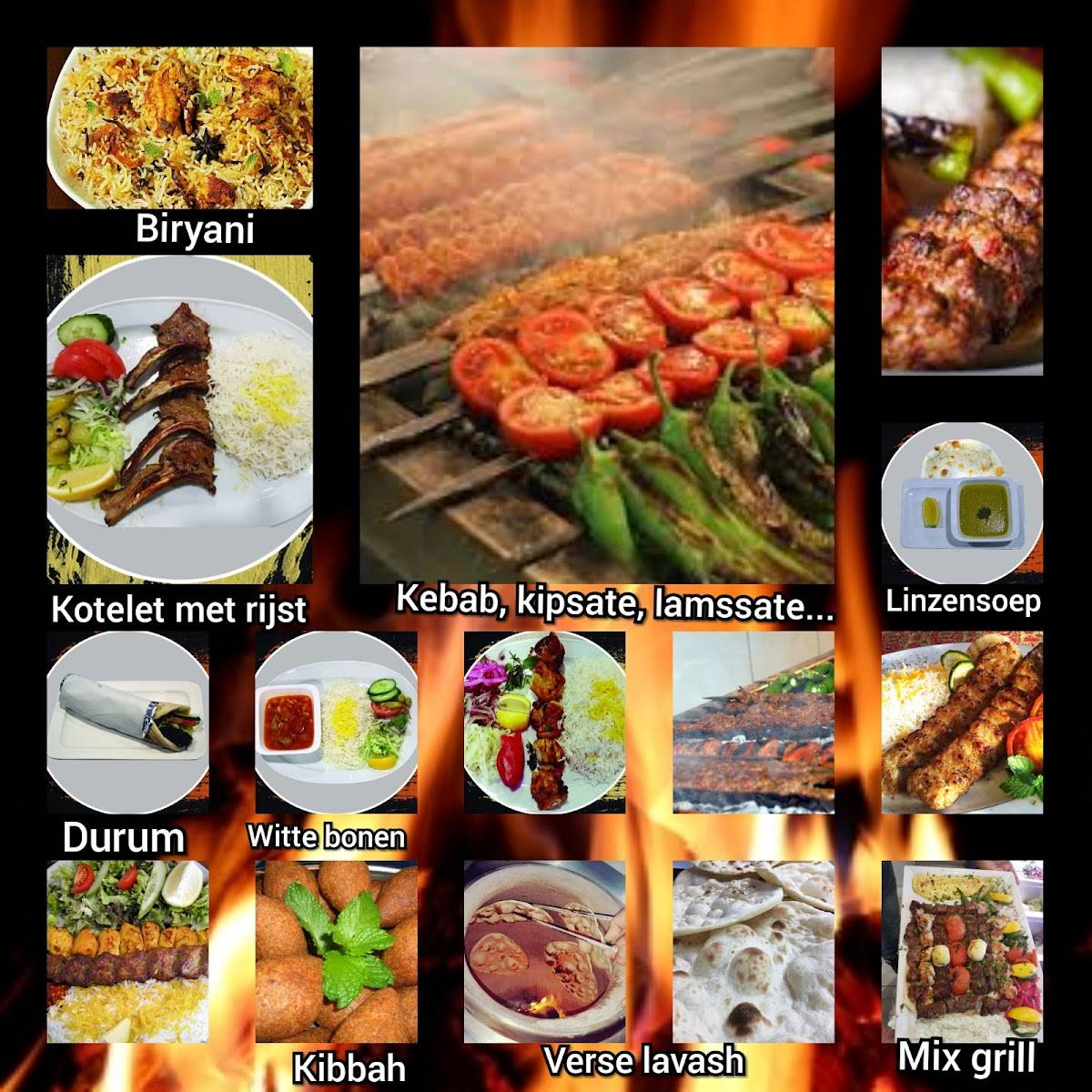 Menu at BARBECUE DUHOK, Ghent