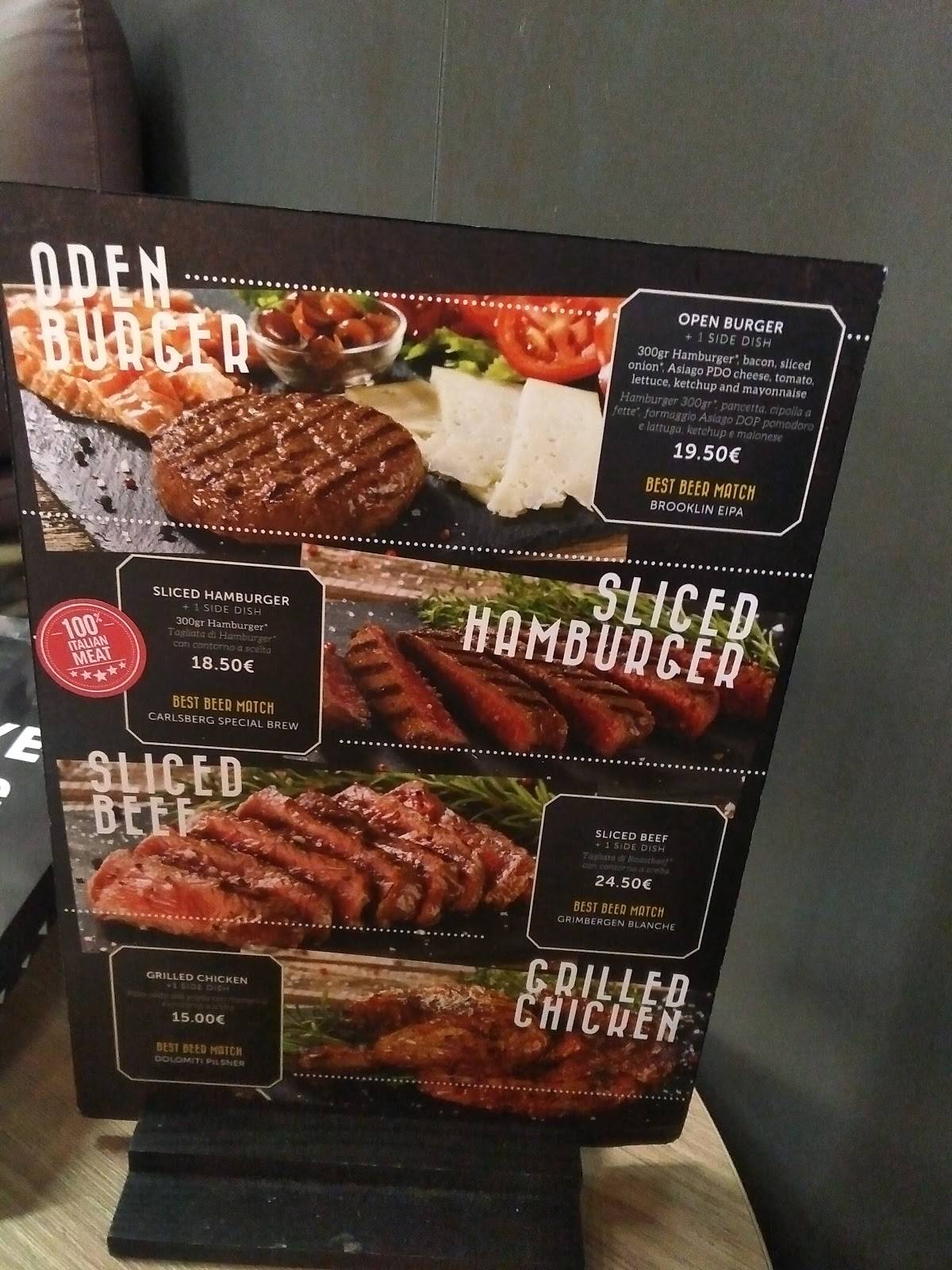 Menu at Beercode Kitchen & Bar, Fiumicino