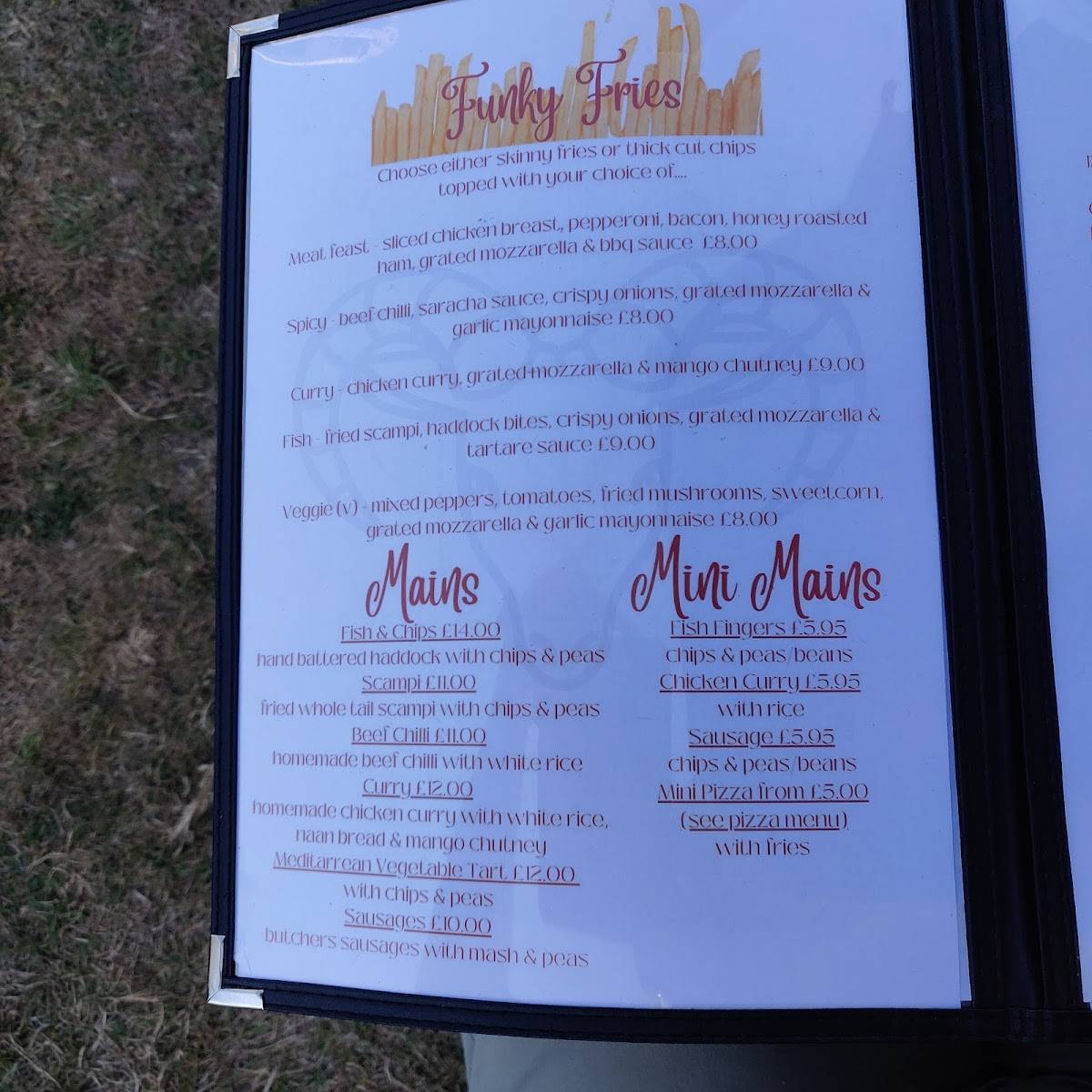 Menu at The Ram Inn pub & bar, Norwich