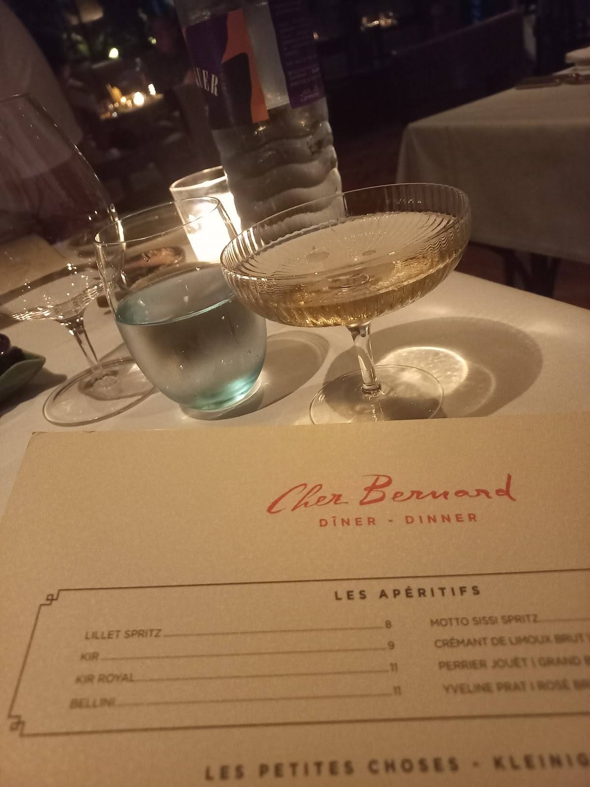 Speisekarte von CHEZ BERNARD Restaurant et Bar, Wien