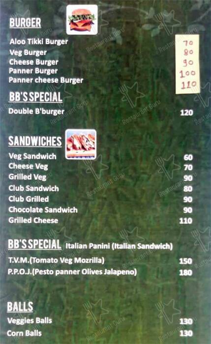 Menu at Bia Blasta, Pune, Shop 1