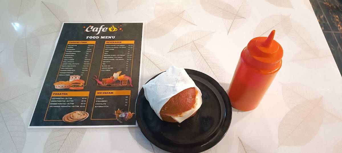 Menu at Cafe 9, Mandi
