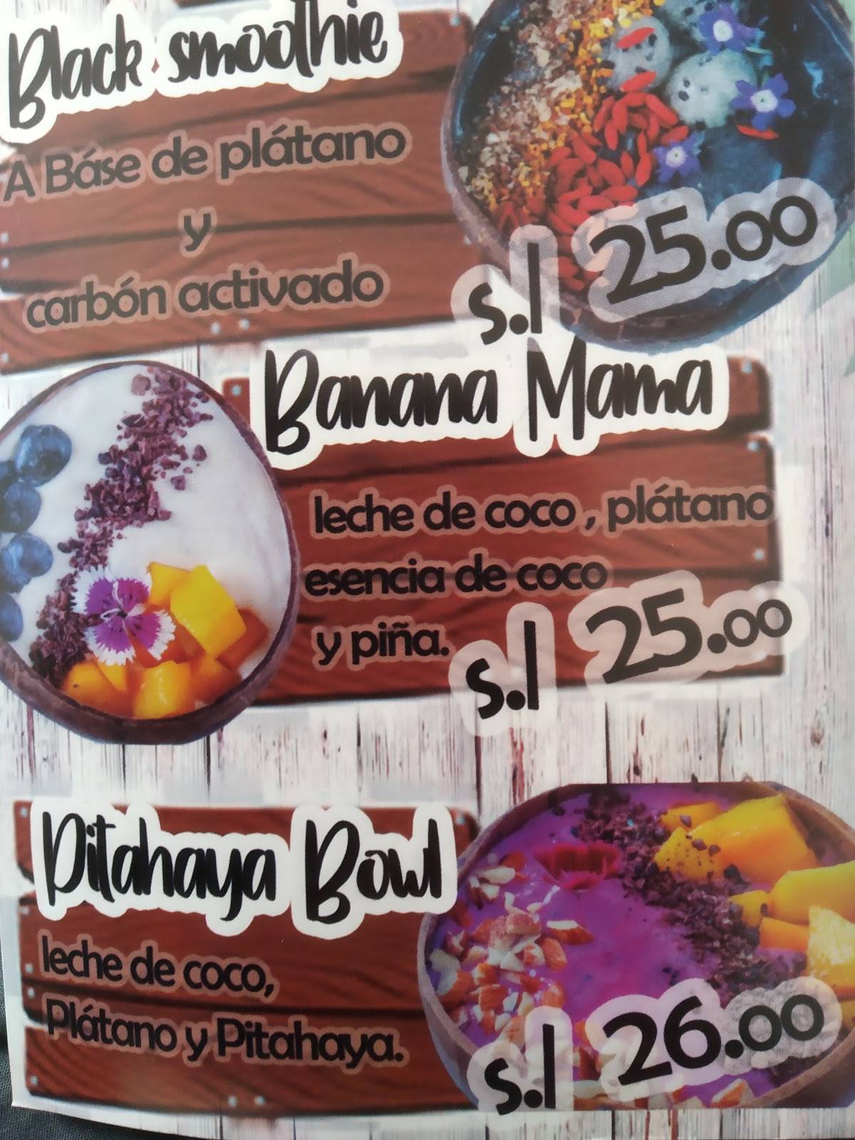 Carta de cafetería La Nevera Fit - Recavarren, Miraflores, Miraflores ...