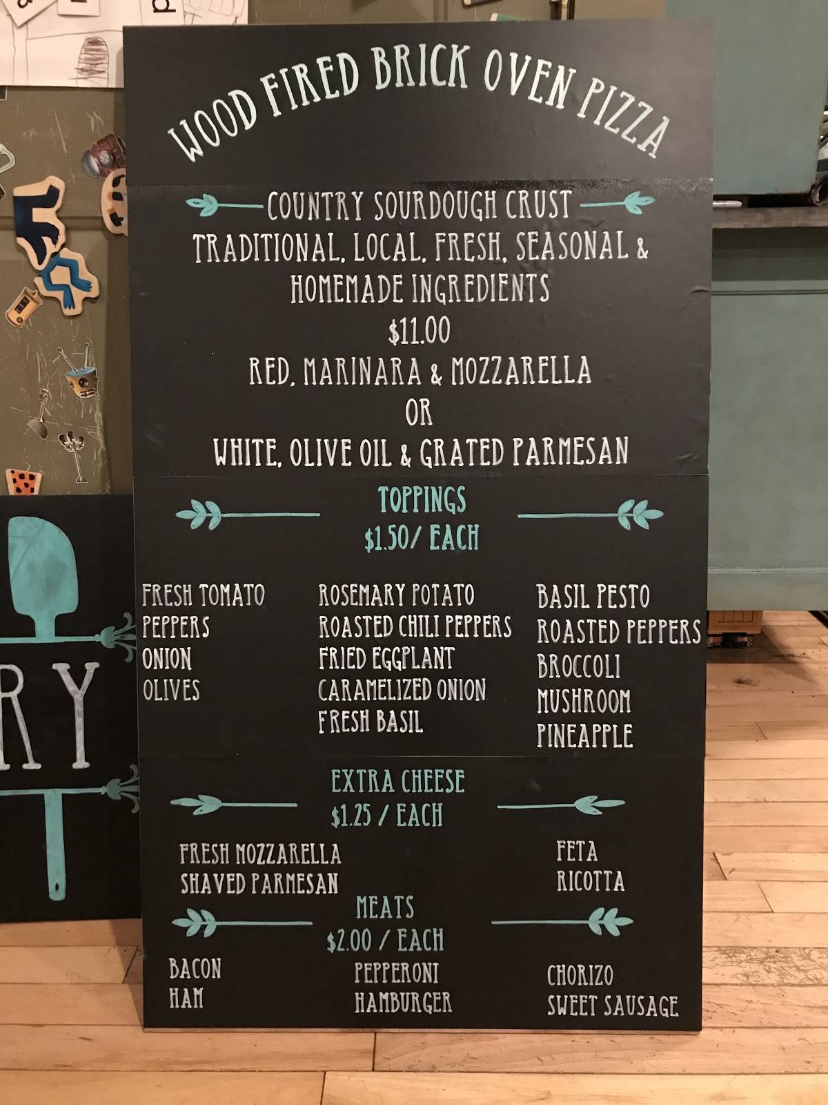 Menu at Chesterfield General Store and Cafe, Chesterfield