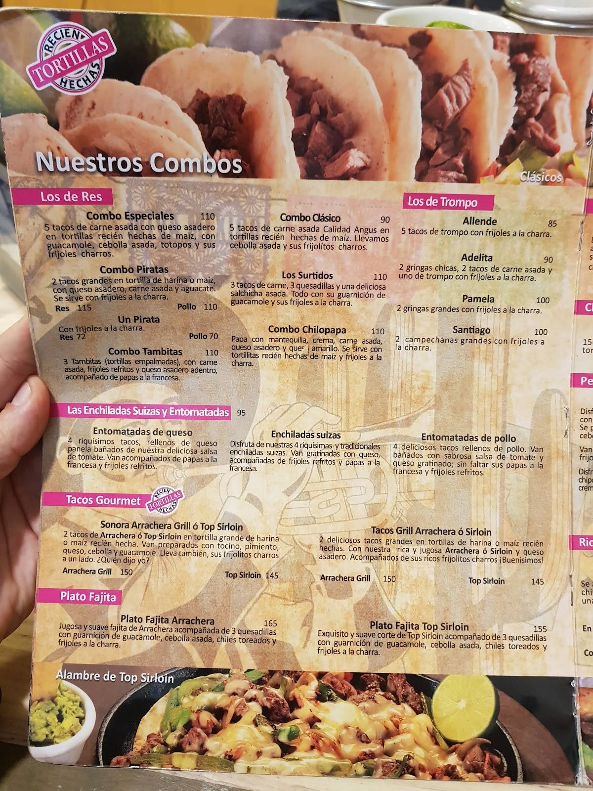 Carta del restaurante Chilo Tacos & Grill, Monterrey, Gral. Pablo ...
