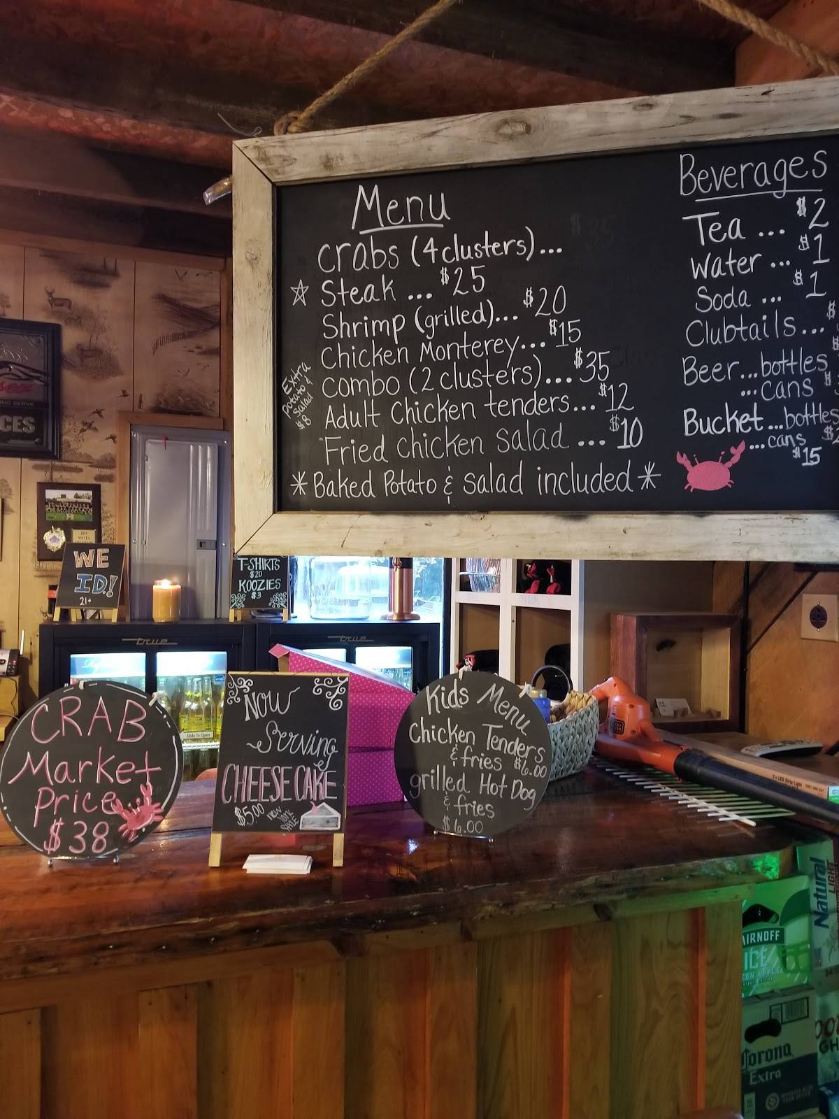 Menu at Chisholm Lake Store steakhouse, Ripley, 23 Chisholm Lake Rd