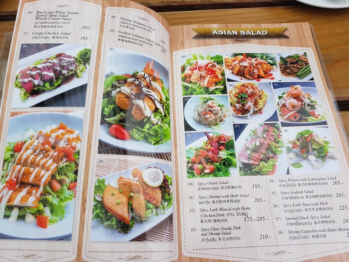 Menu at Chocolate Ville restaurant, Bangkok, 23 1-16 Prasert-Manukitch Rd
