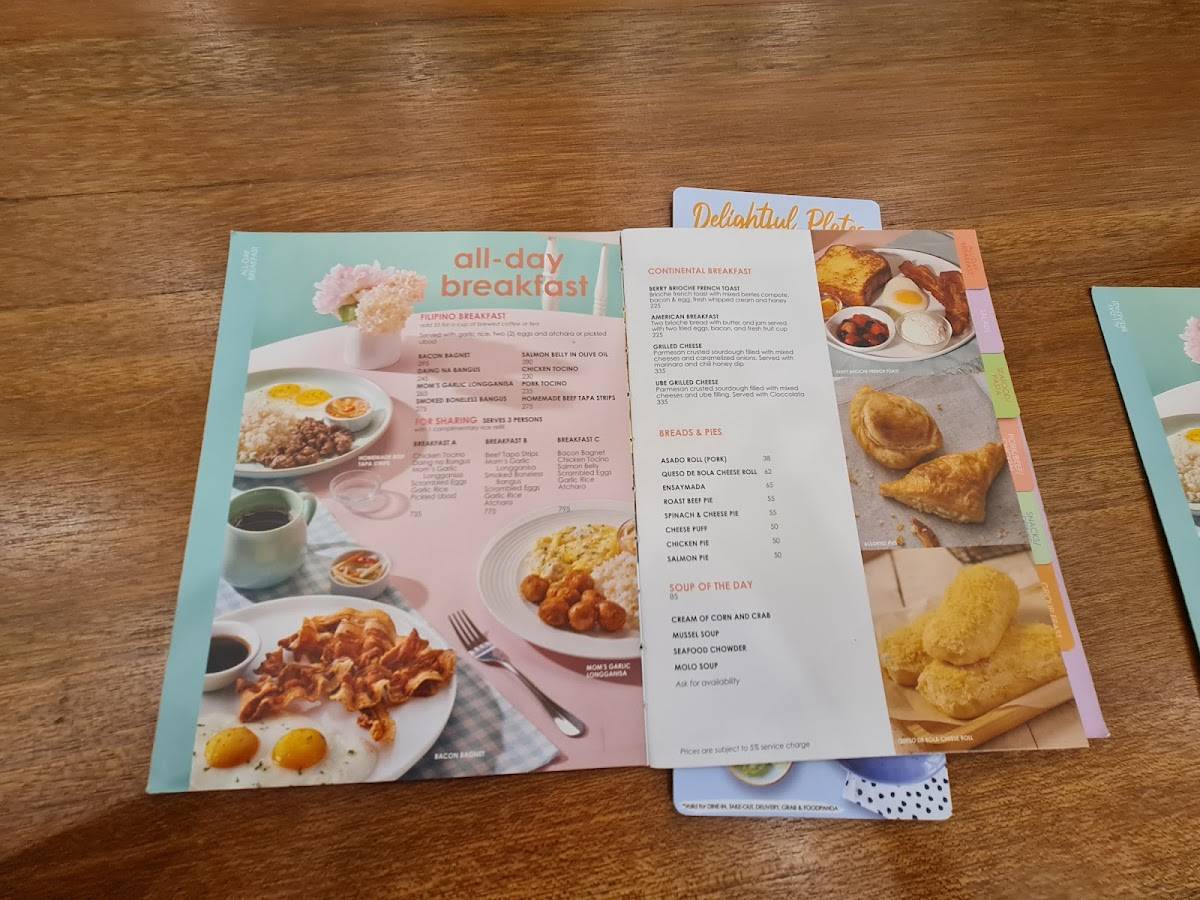 Menu at Conti's Lipa - Bakeshop and Restaurant, Lipa