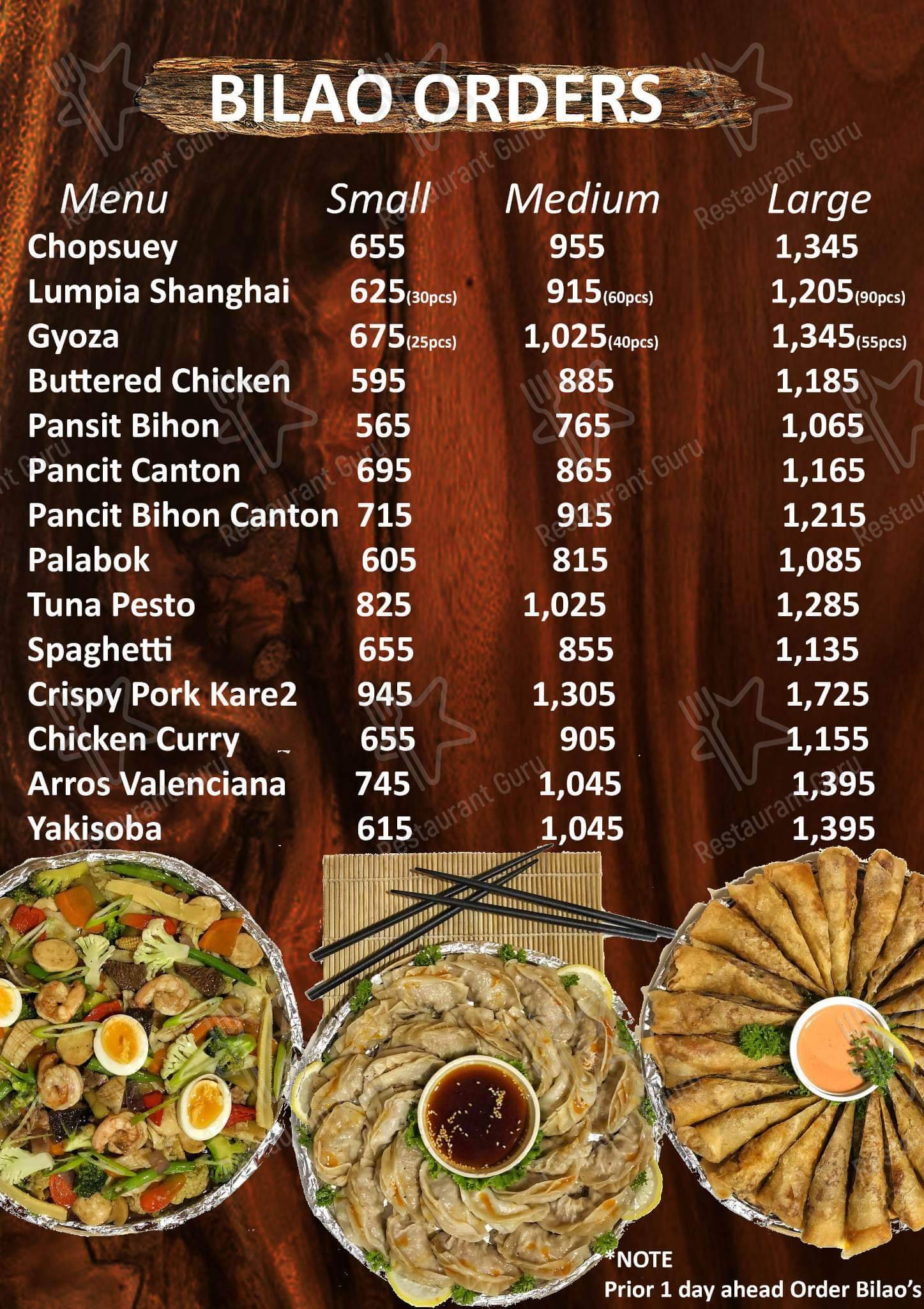 Menu at Crazy Bowl Bistro restaurant, Puerto Princesa, Rizal Avenue ...