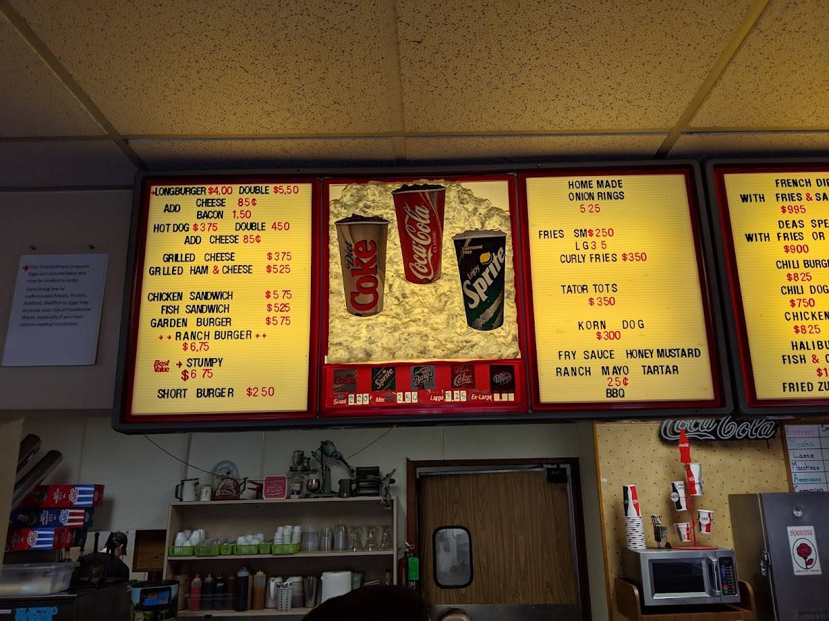 Menu at Dea's In & Out restaurant, Gresham