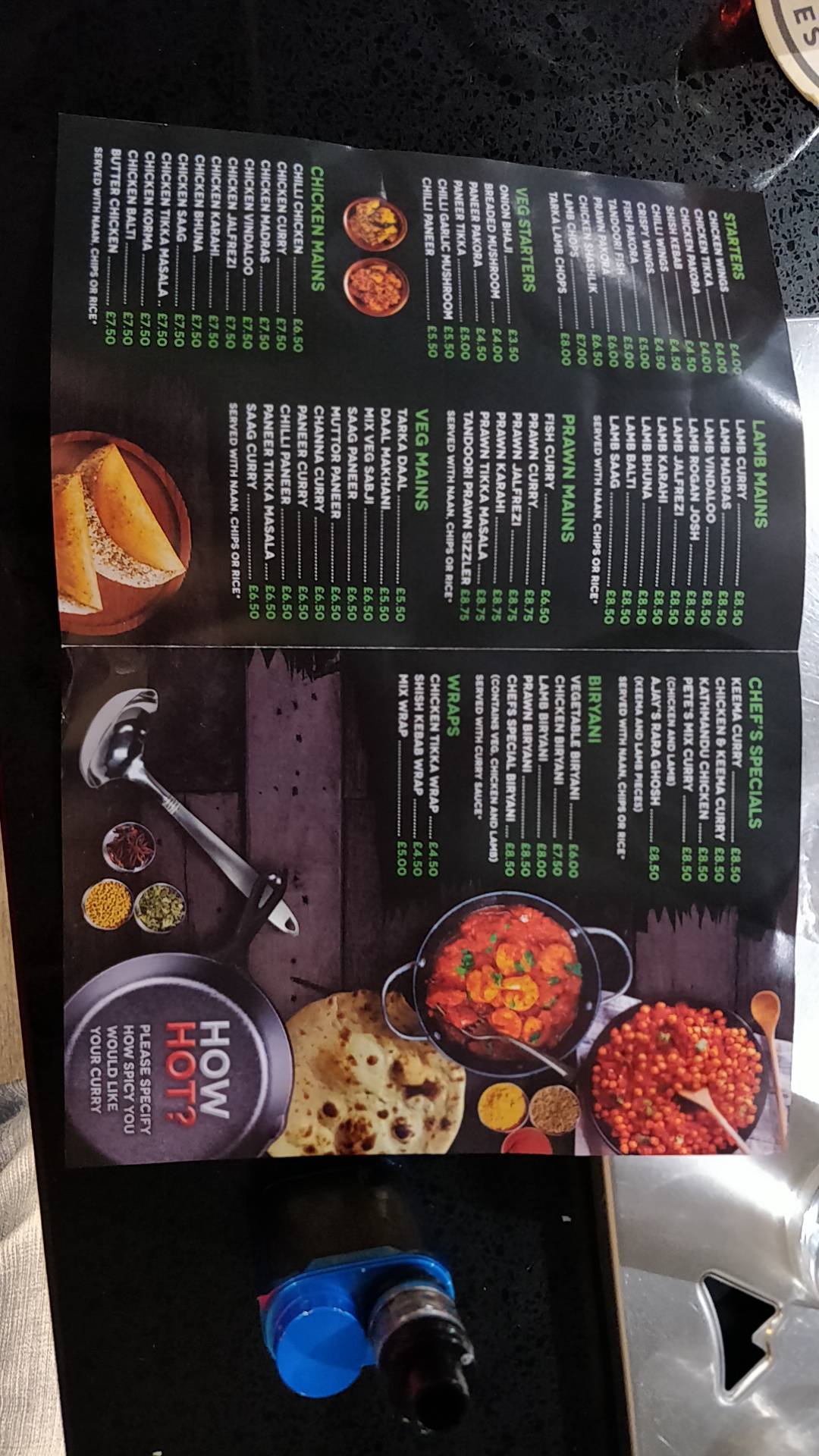 Menu at Desi Yew Tree pub & bar, Wolverhampton