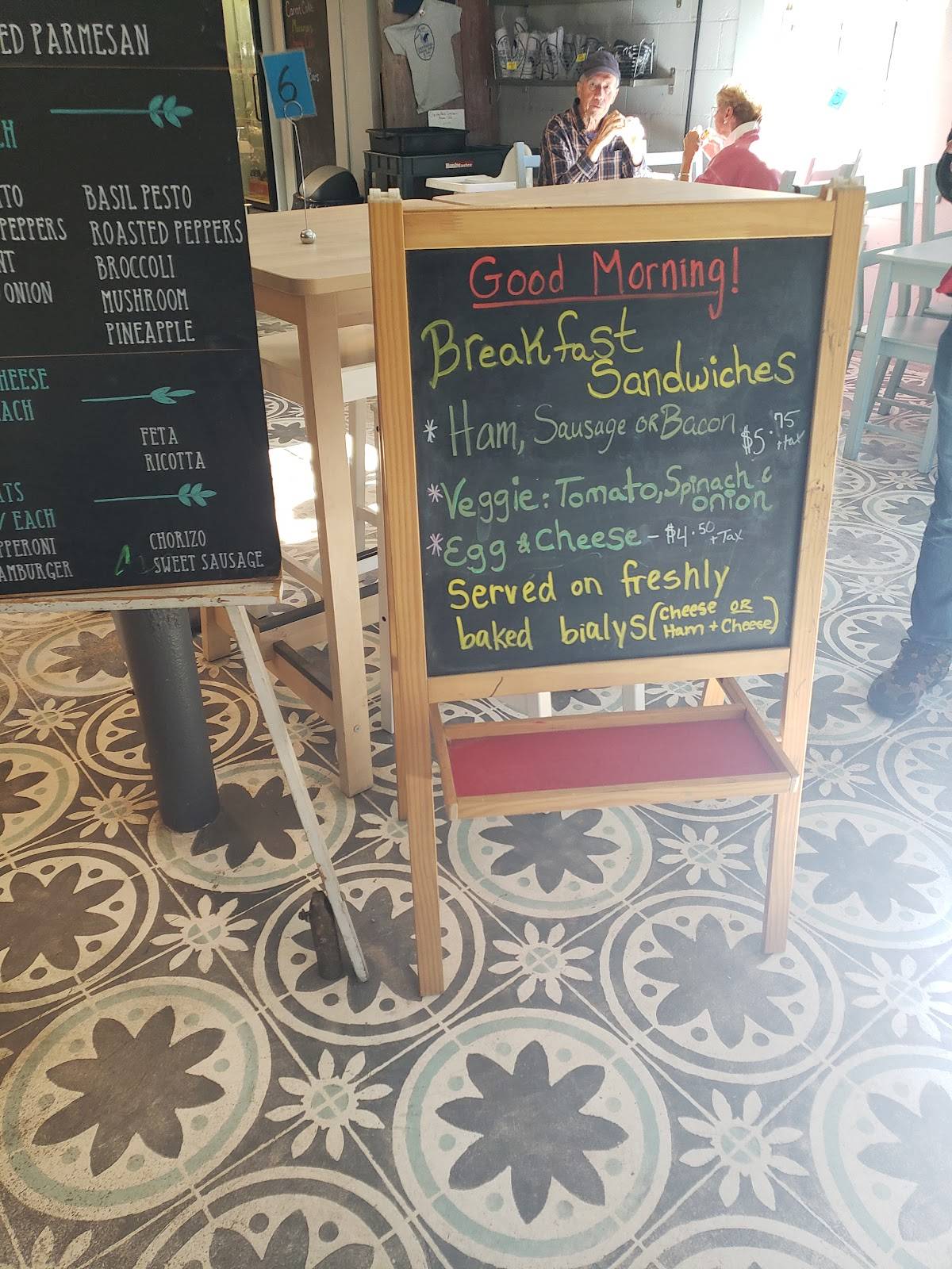 Menu at Chesterfield General Store and Cafe, Chesterfield