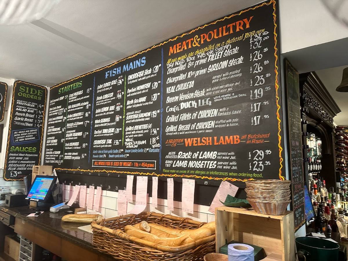 Menu at El Prado Bar & Restaurant, Bridgend