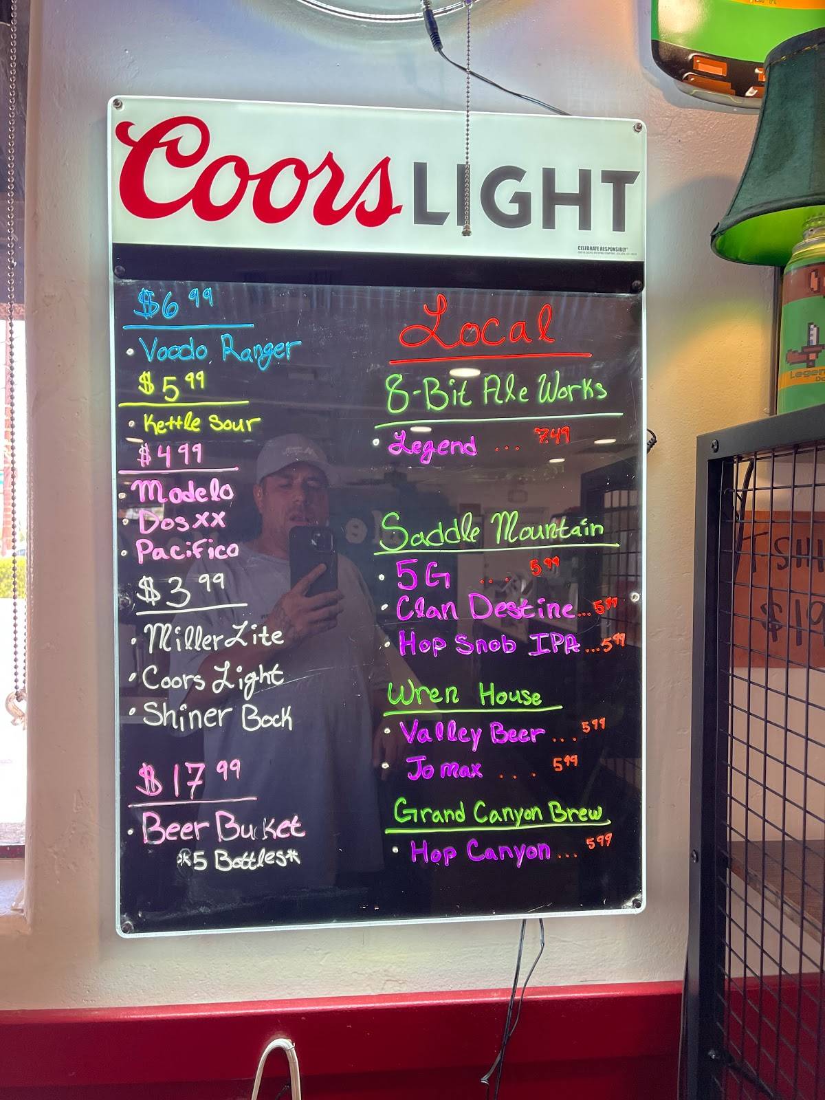 Menu at Eric's Family Barbecue, Avondale