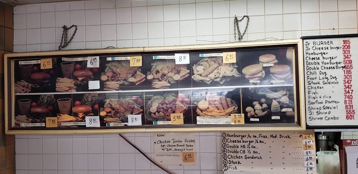 Menu at Dixie Maid fast food, Houston, Lyons Ave