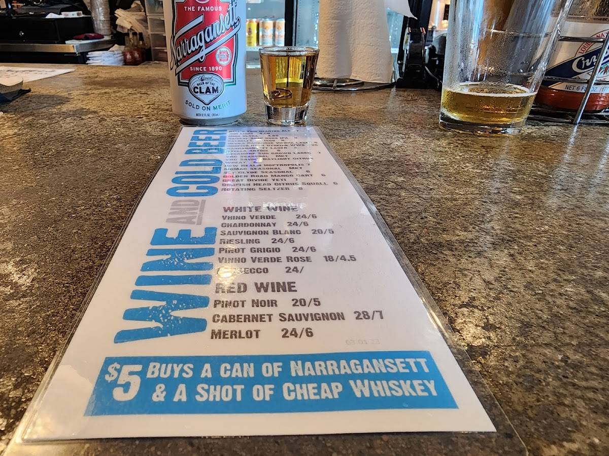 Menu at Fuller's Raw Bar, Hampton