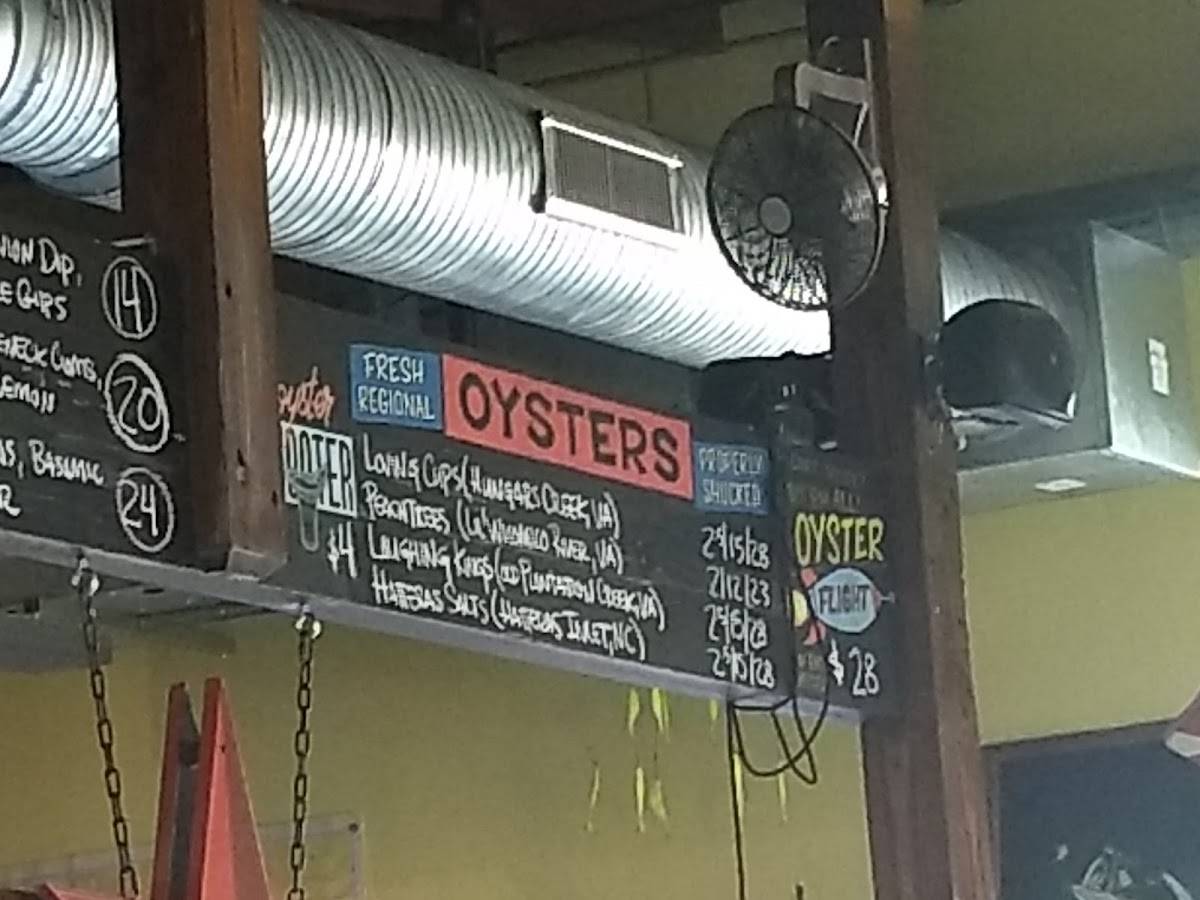 Menu at Fuller's Raw Bar, Hampton