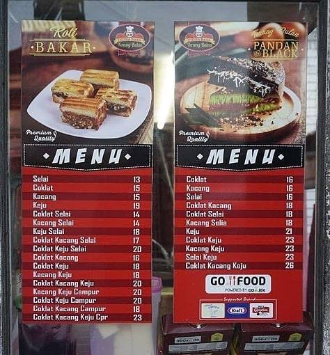 Carta del restaurante INDRA RASA TERANG BULAN, Sempalwadak, WJFR+566