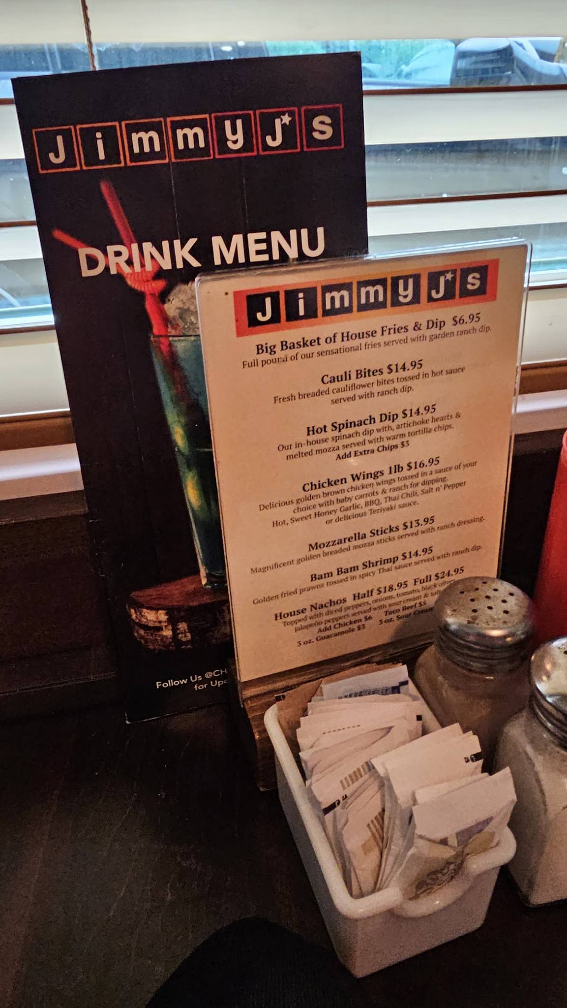 Menu at Jimmy J'S Grill restaurant, Chilliwack