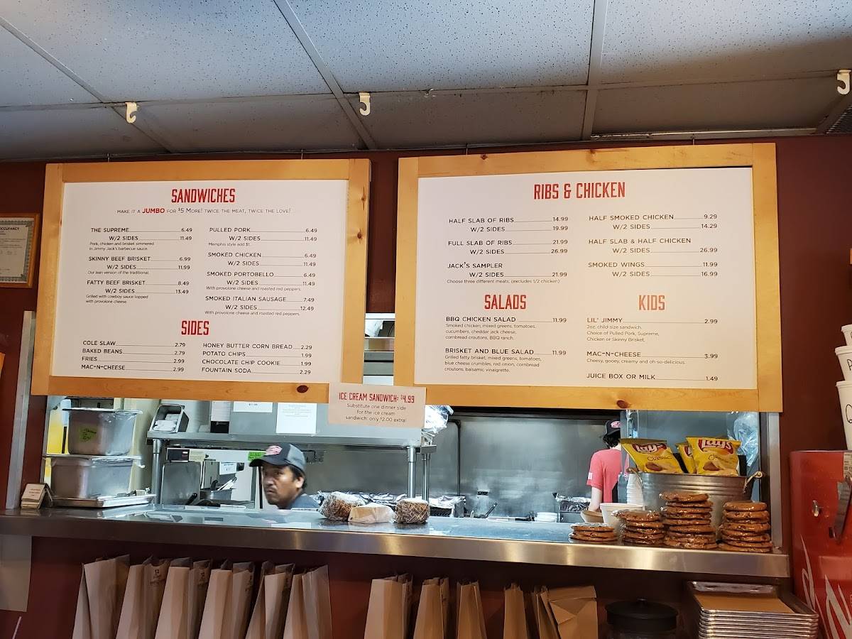 Menu at Jimmy Jack's Rib Shack - Iowa City BBQ, Iowa City, Lower ...