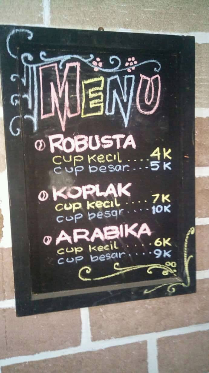 Carta de Jasa Oven dan Roasting Kopi Srawung, Pagedangan
