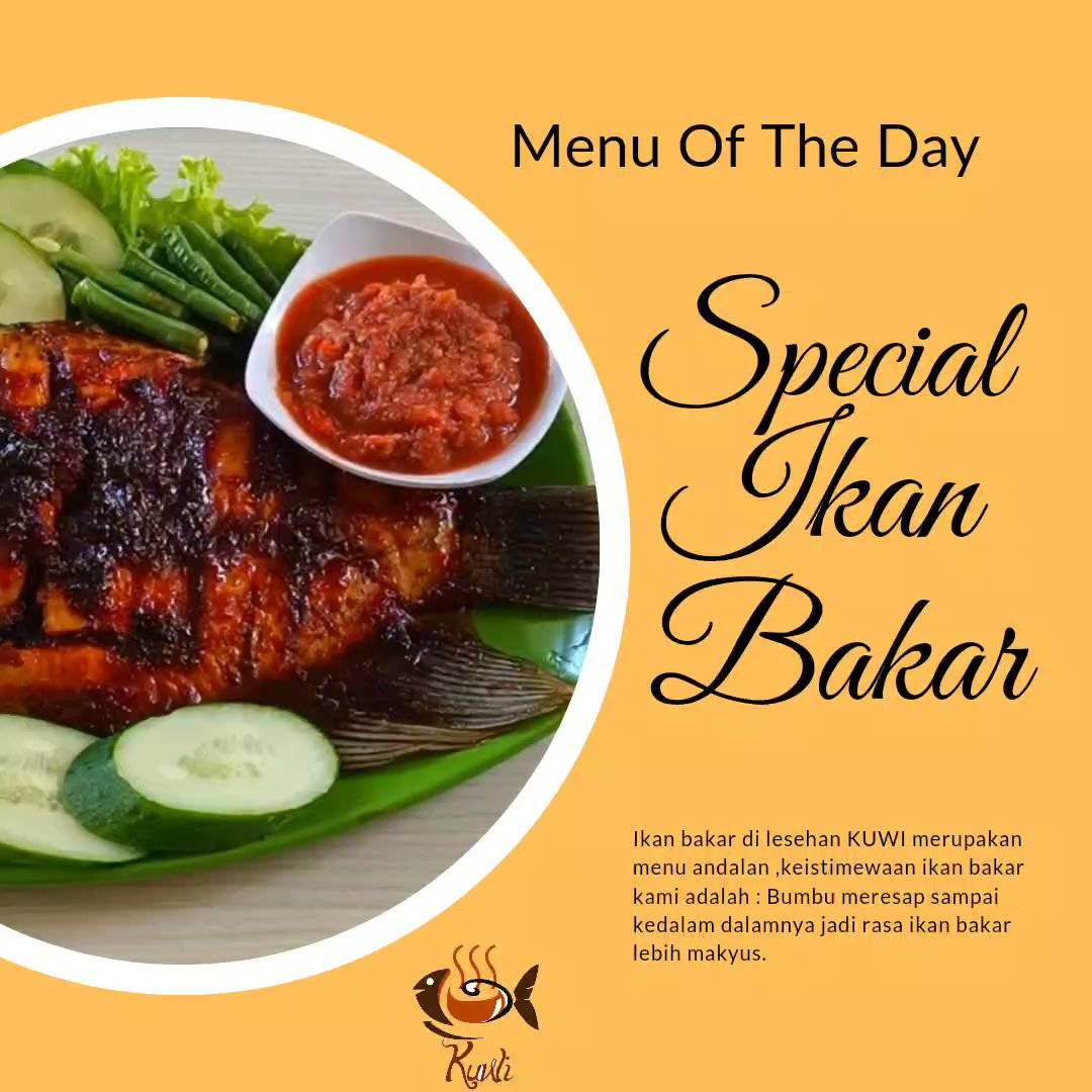 Menu at Kuliner Ikan Ungaran restaurant, Genuk