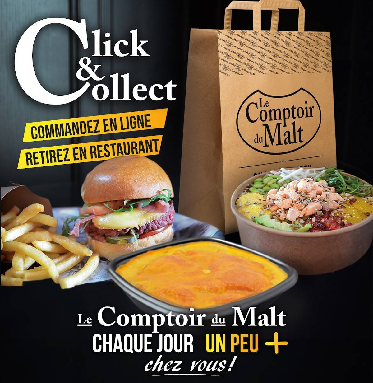 Menu au Restaurant Le Comptoir du Malt Liévin, Liévin
