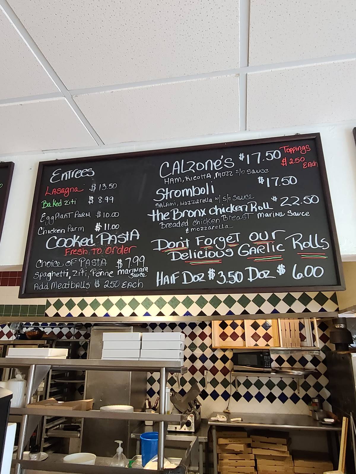 Menu at Leone's Italian Market & Pizzeria, Cape Coral