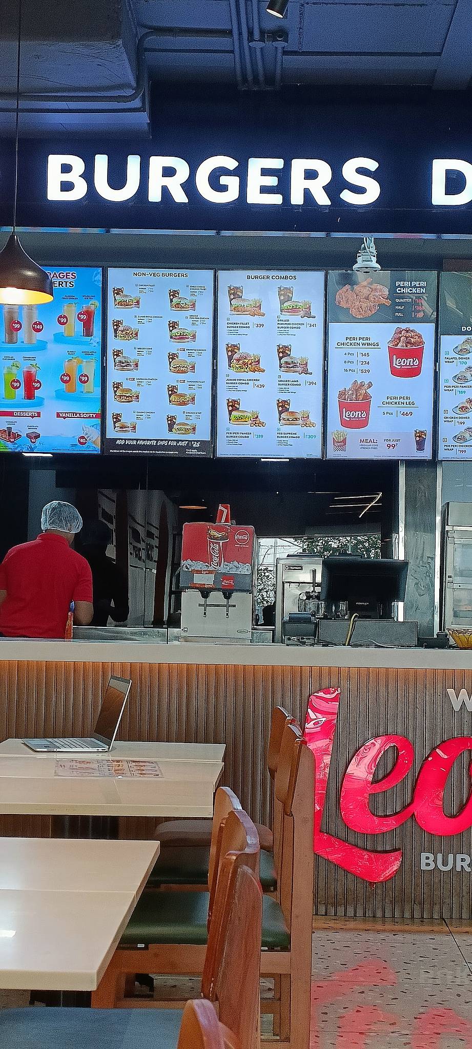 Menu at Leon's Burgers & Wings - Hitech City, Hyderabad