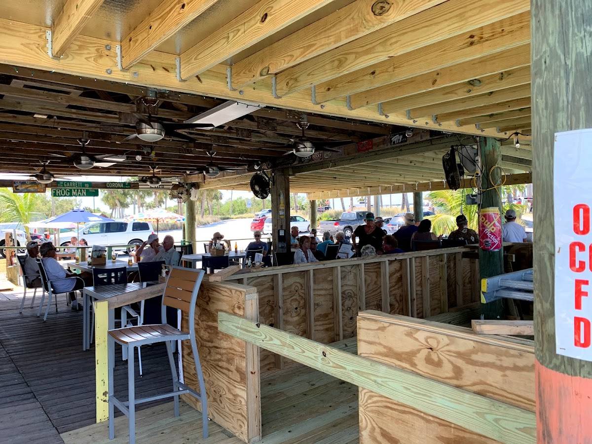 Menu at Little Jim Bait & Tackle pub & bar, Fort Pierce, 601 N Causeway
