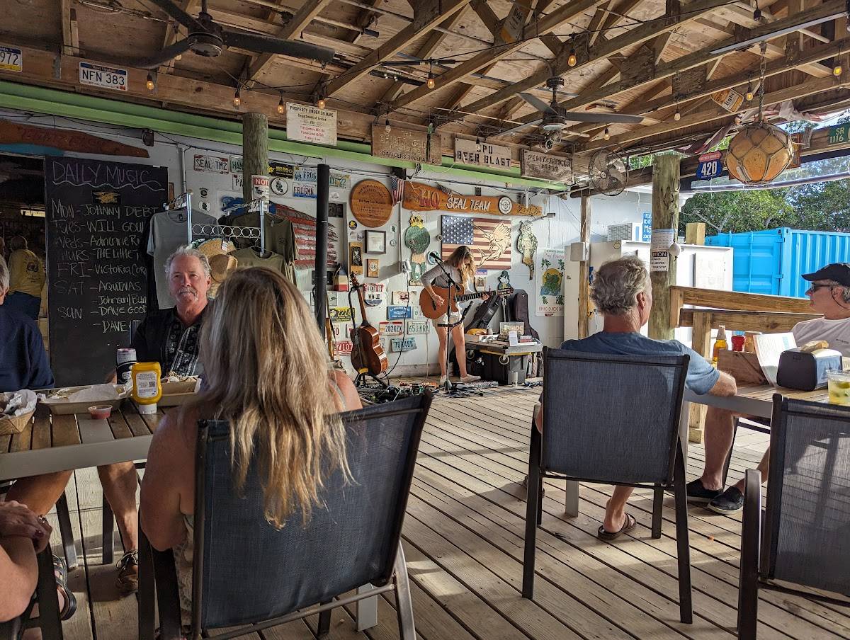 Menu at Little Jim Bait & Tackle pub & bar, Fort Pierce, 601 N Causeway