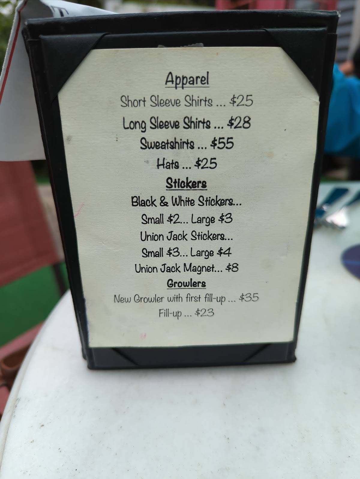 Menu at Man of Kent Tavern pub & bar, Hoosick