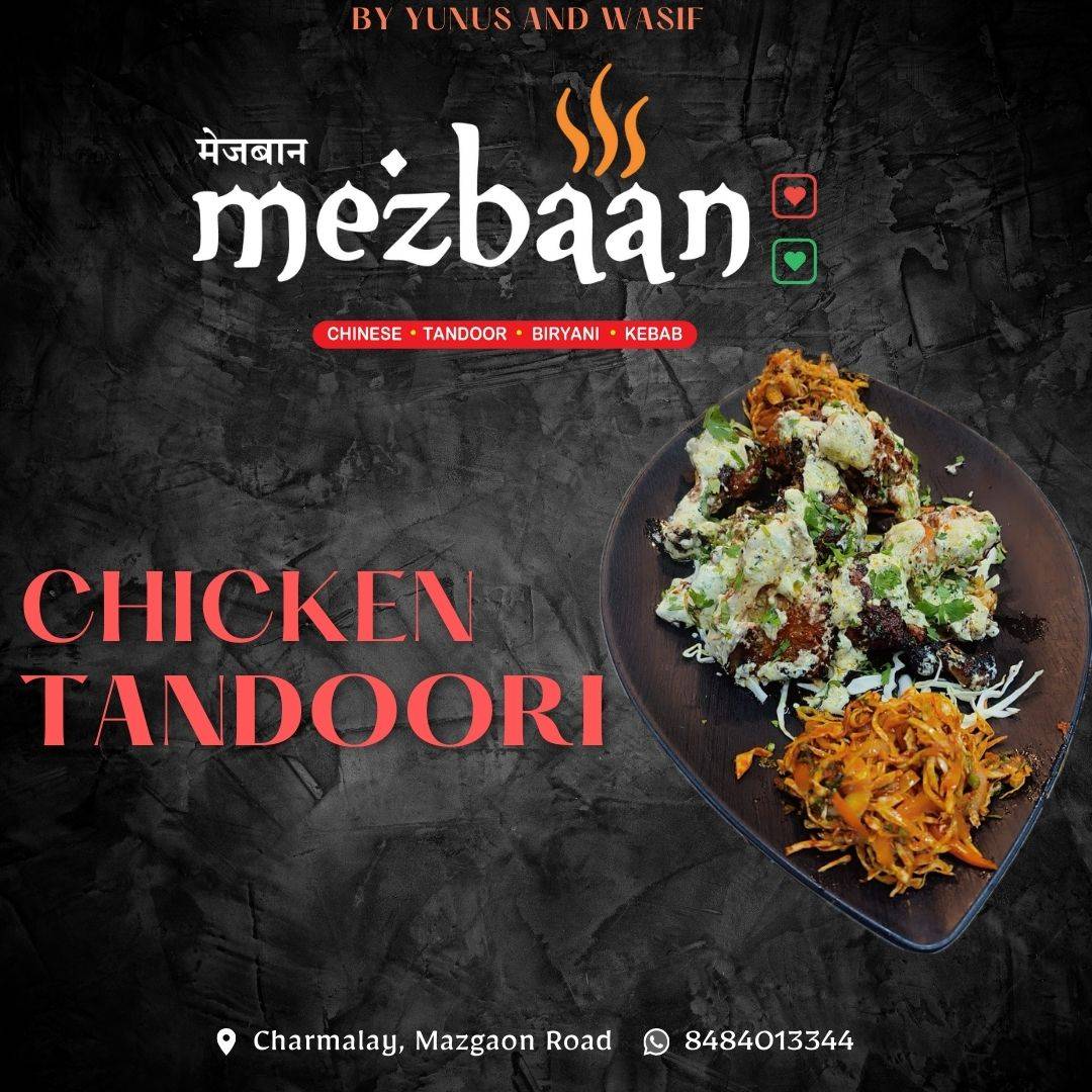 Menu at Mezbaan - The King of Tandoor, Ratnagiri