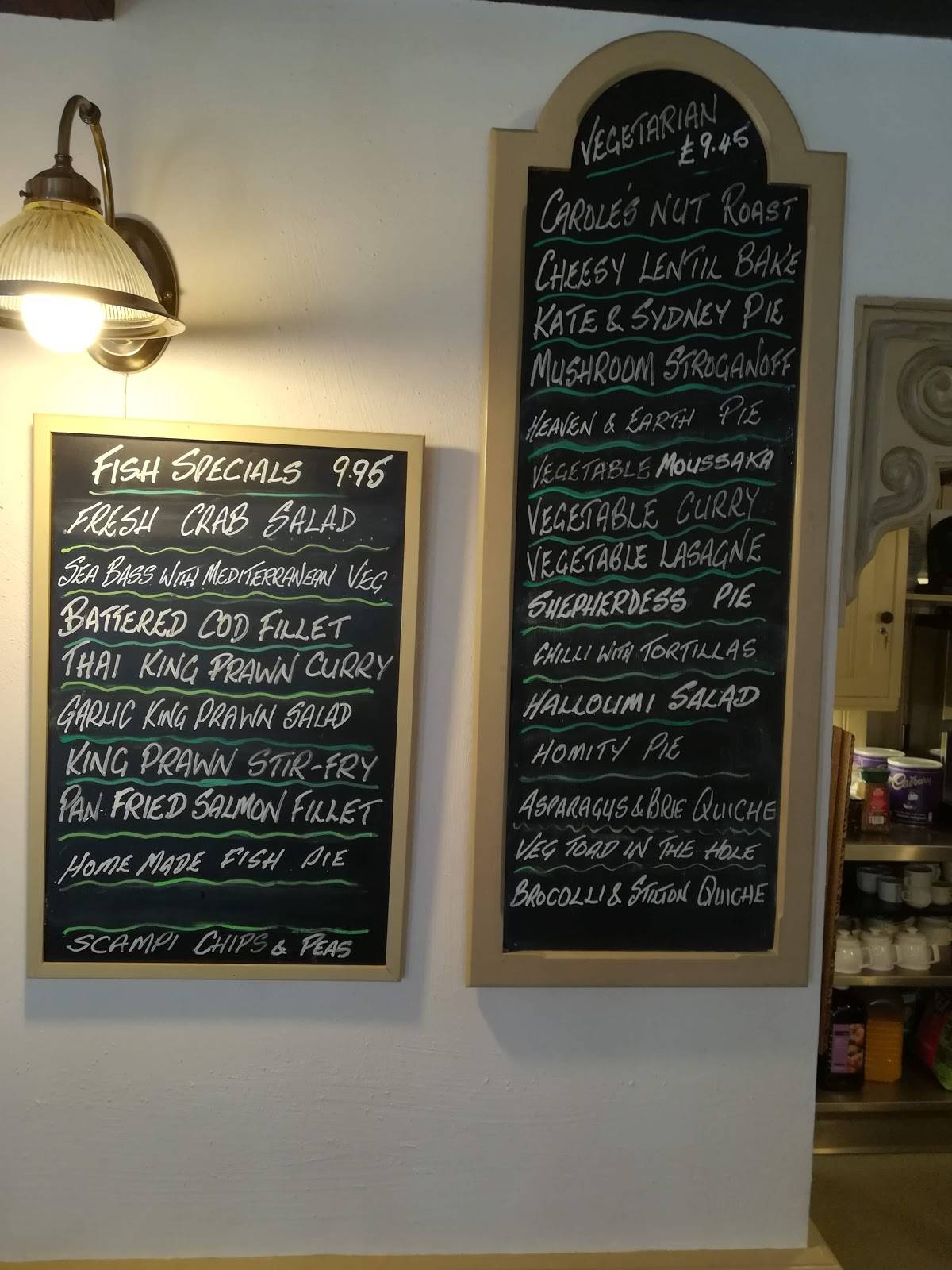 Menu at Mulberry Cafe Sheringham, Sheringham