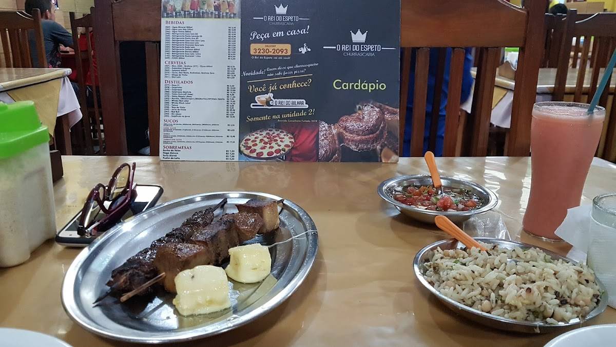 Menu em O Rei do Espeto restaurante, Belém, Entre 14 de Março e ...