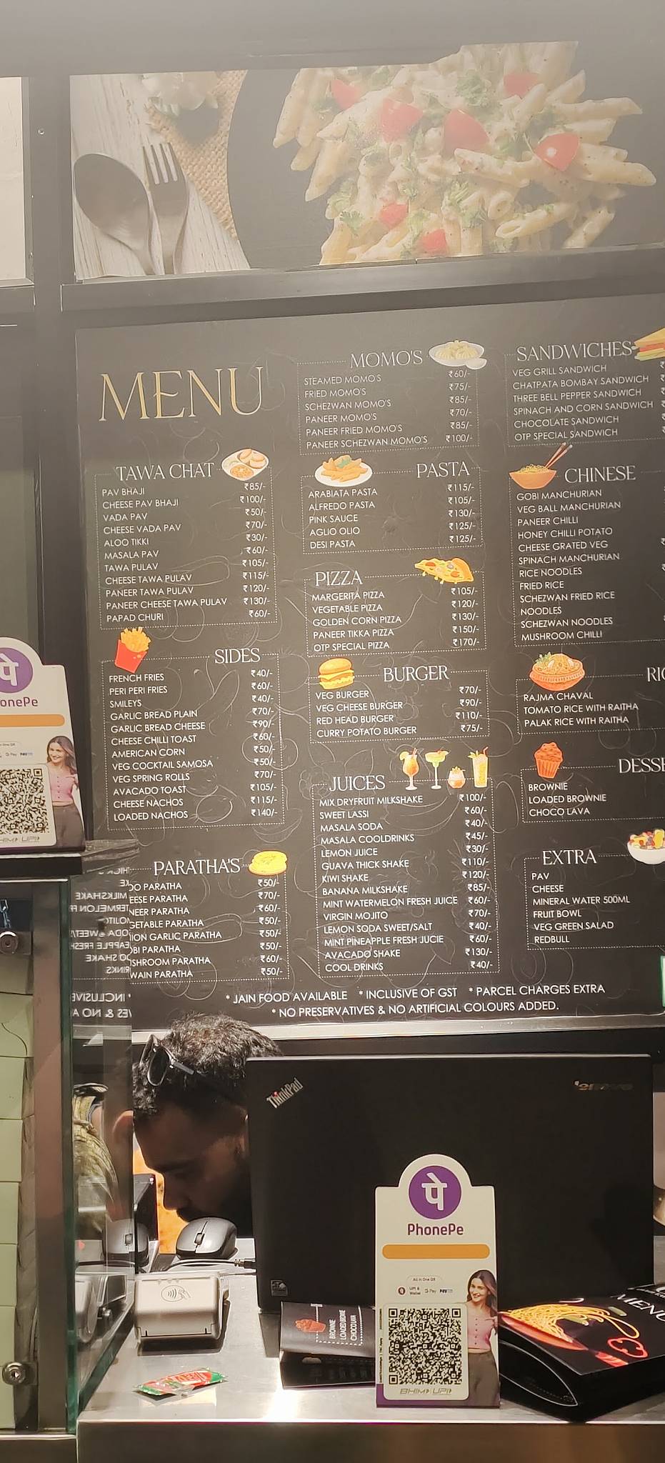 Menu at OTP - Oven Tawa Pan, Bengaluru