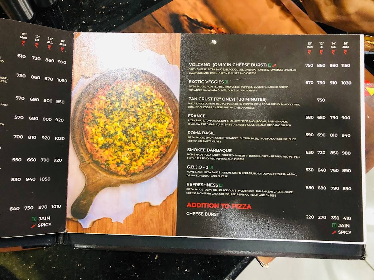 Menu at P'S Delicacies, Bardoli, 52-59