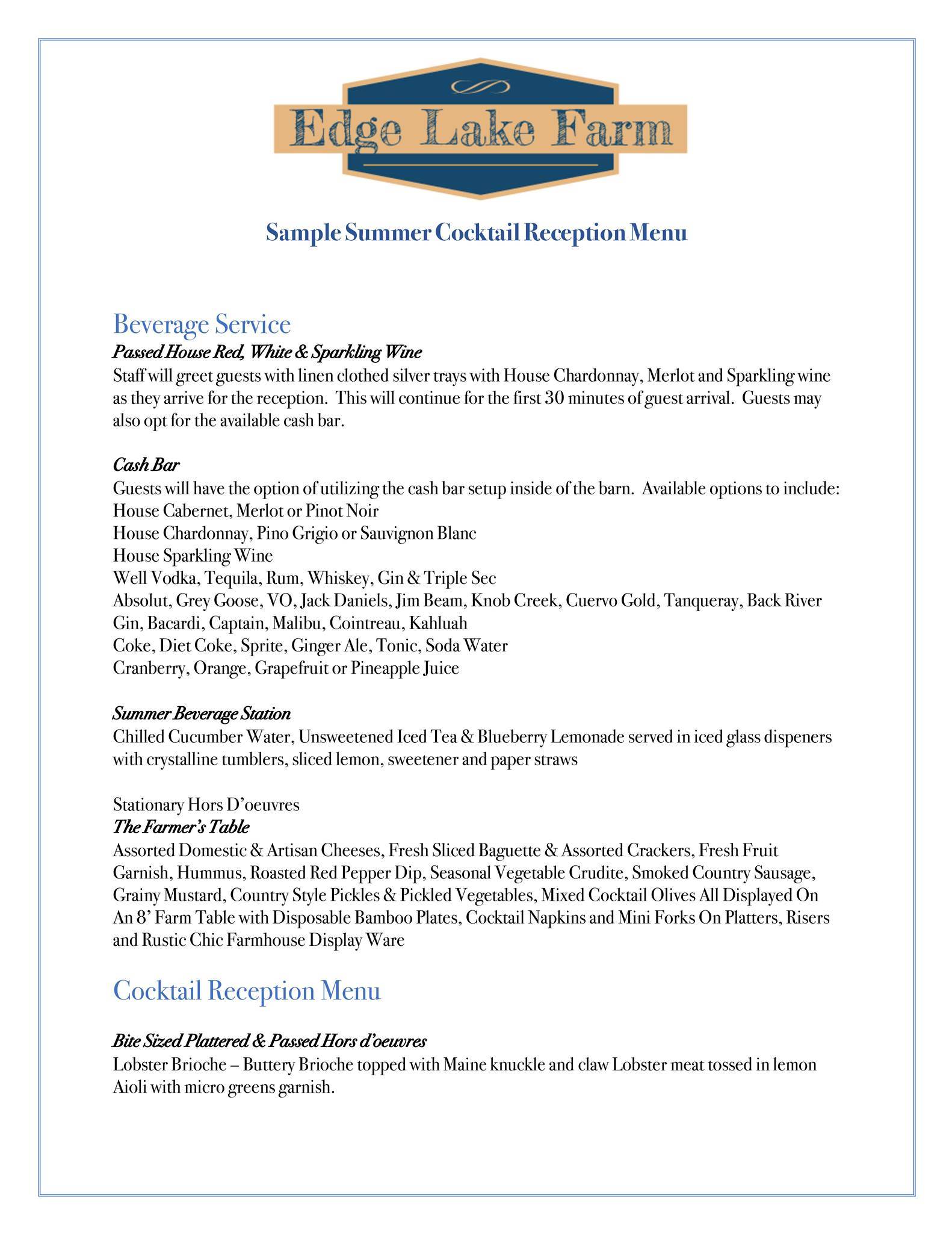 Menu at Province Lake Golf Club, Parsonsfield